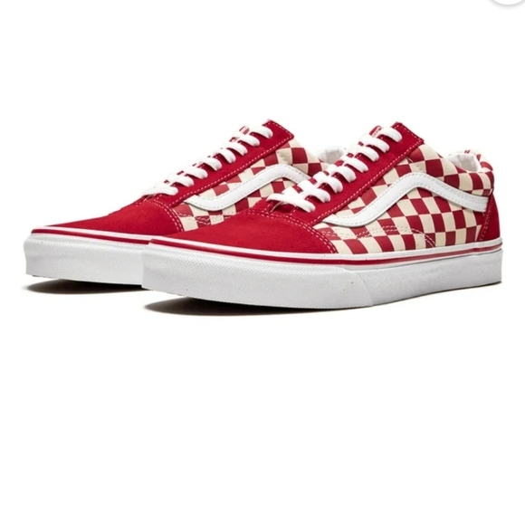 Vans | Shoes | Vans Unisex Old Skool Primary Check Skate Shoes | Poshmark